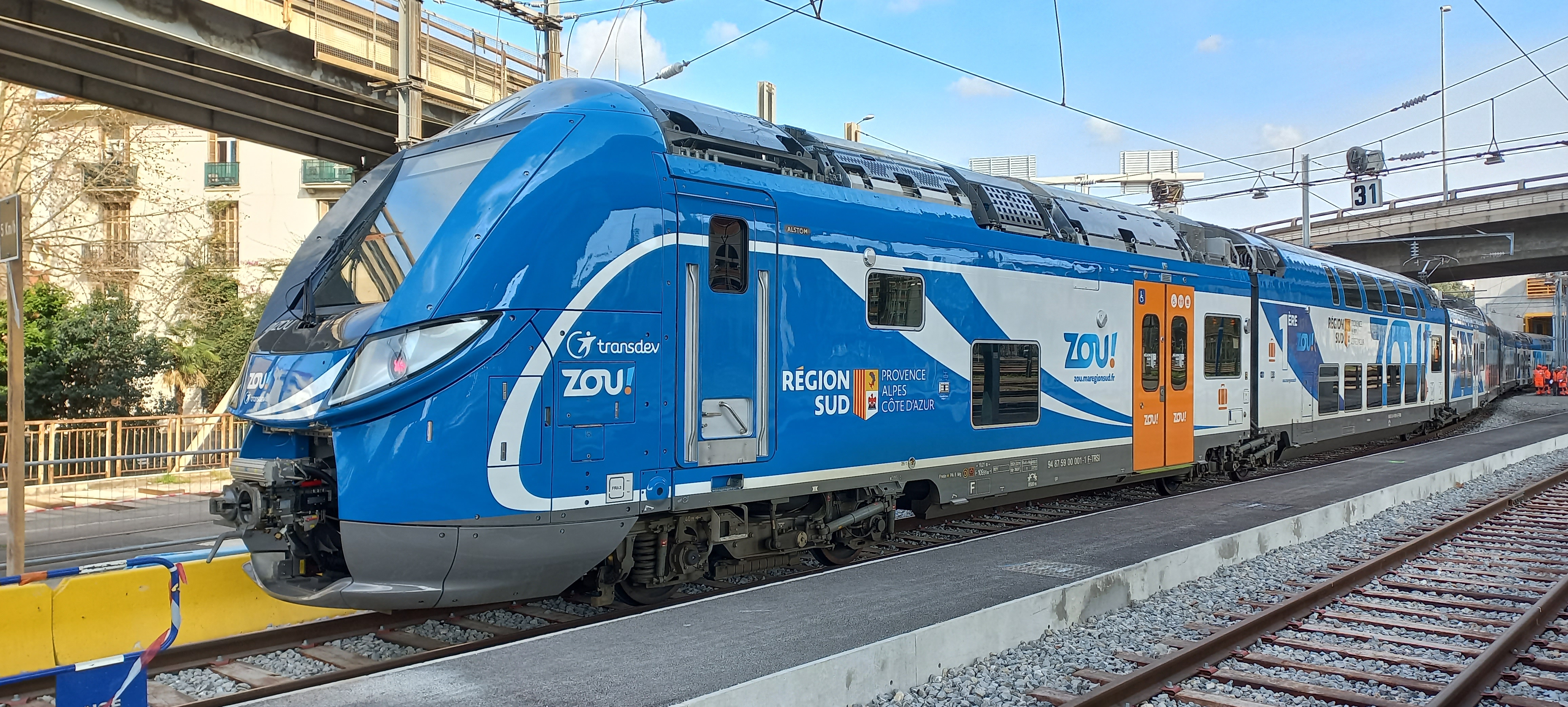 Alstom’s Omneo trains enter service on the ZOU! train line between ...
