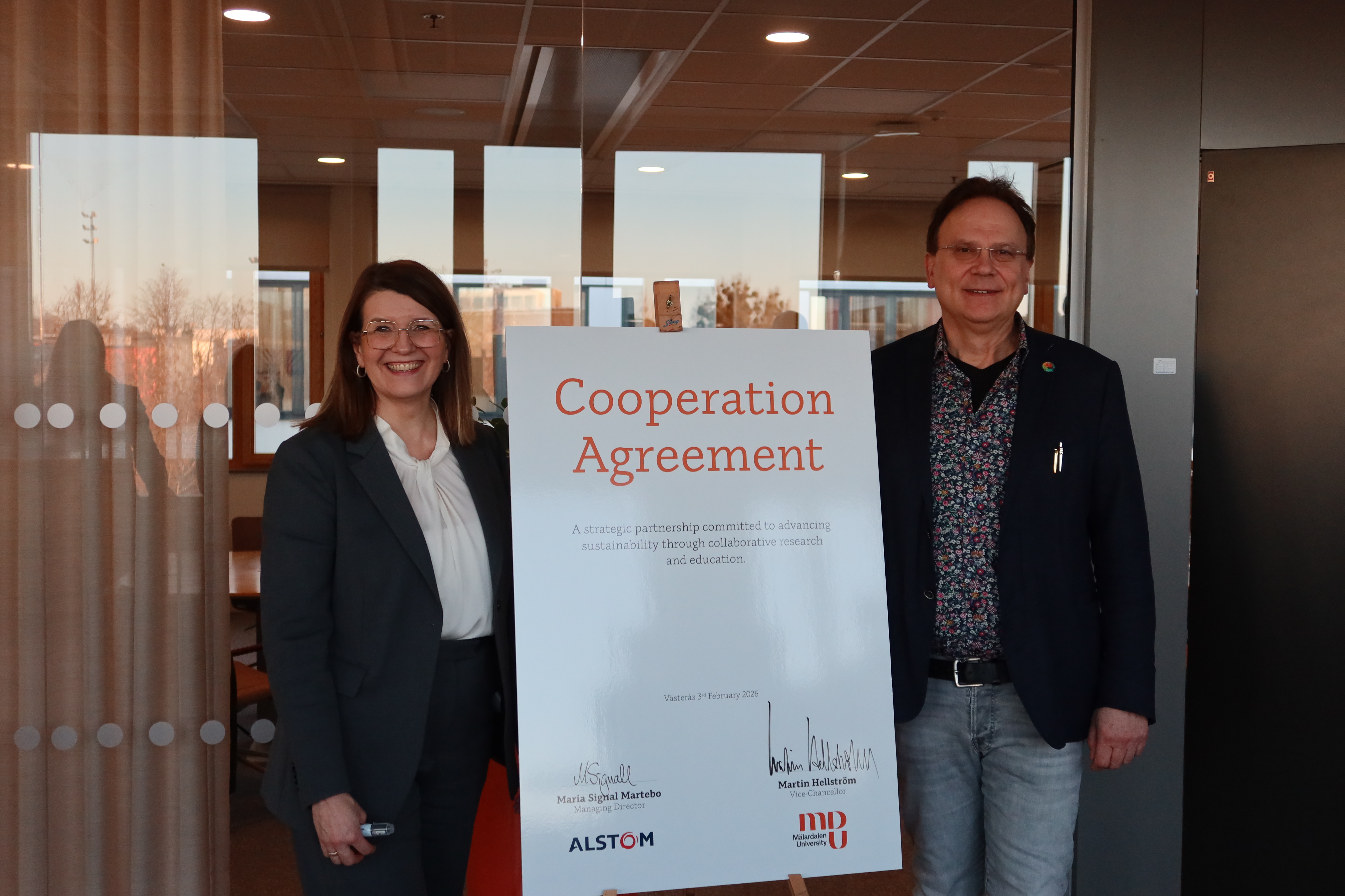 Alstom and Mälardalen University renew strategic partnership to drive ...