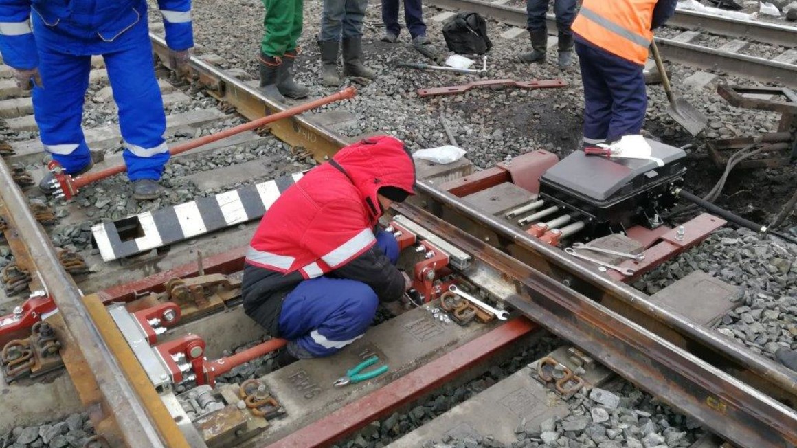 Alstom successfully tested P80 point machine with new design of turnout ...