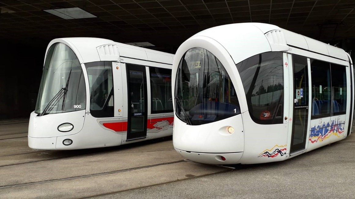 Alstom livre le 100e tramway Citadis pour le réseau de l’agglomération ...