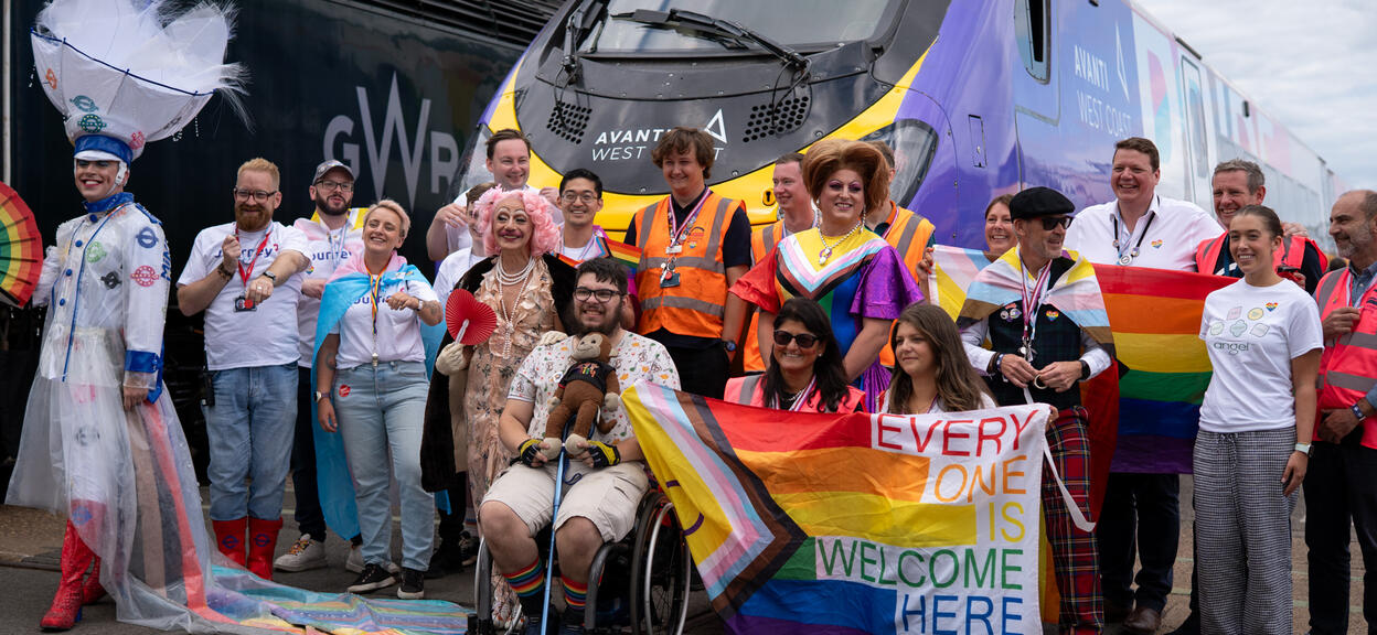 World’s first Pride parade on a train takes place at Alstom’s The ...